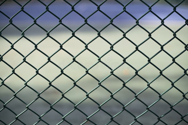 Close-up chain link fence stock photo. Image of close - 265812490