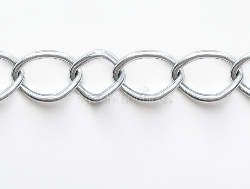 Close Up of Chain Link Fence Isolated on White Background - Ai. Stock ...
