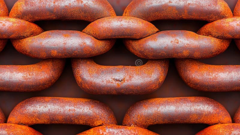 A Close Up of a Chain Link Fence with Many Links, AI Stock Photo ...