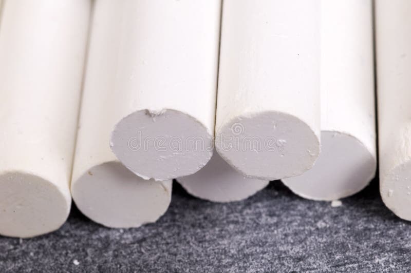 Close up Chalk stock image. Image of chalkboard, white - 15103161