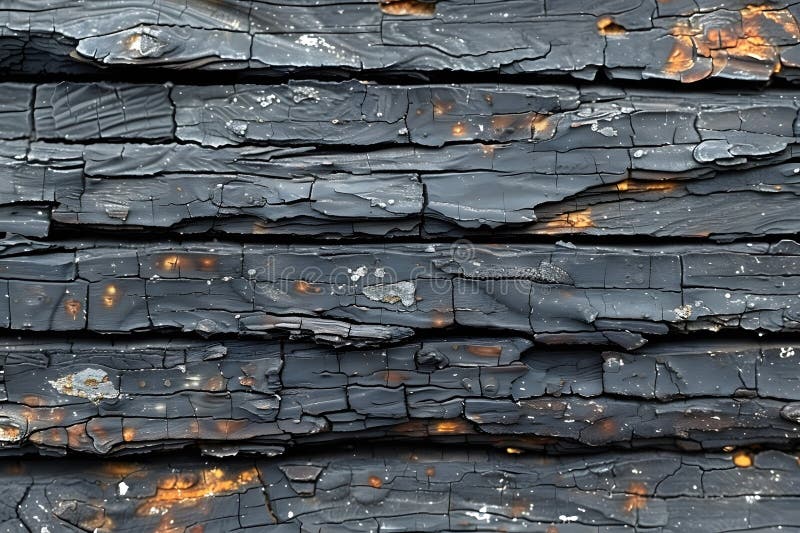 Charred Burned Wood Texture Rustic Design Backgrounds Stock Photos ...