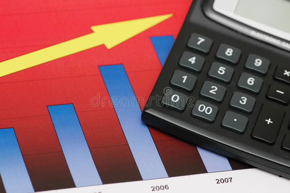Close up of chart stock photo. Image of diagram, graph - 1954026