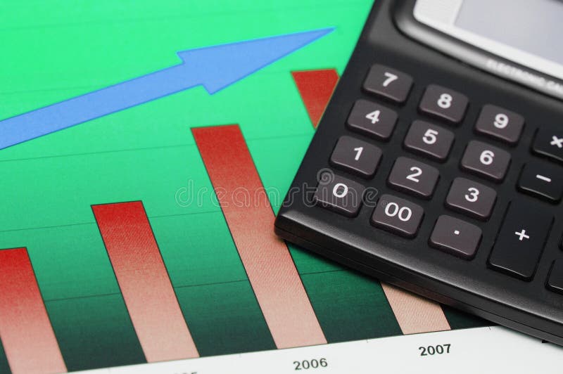 Close up of chart stock photo. Image of diagram, graph - 1954026