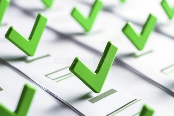 Close-up of a Check Mark Symbol on a Computer Keyboard Stock Photo ...