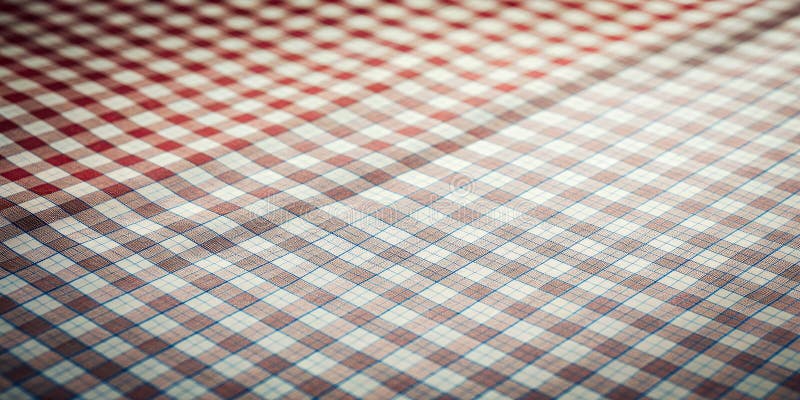 Close Up of a Checkered Sheet of Paper Abstract Background Creative AI ...