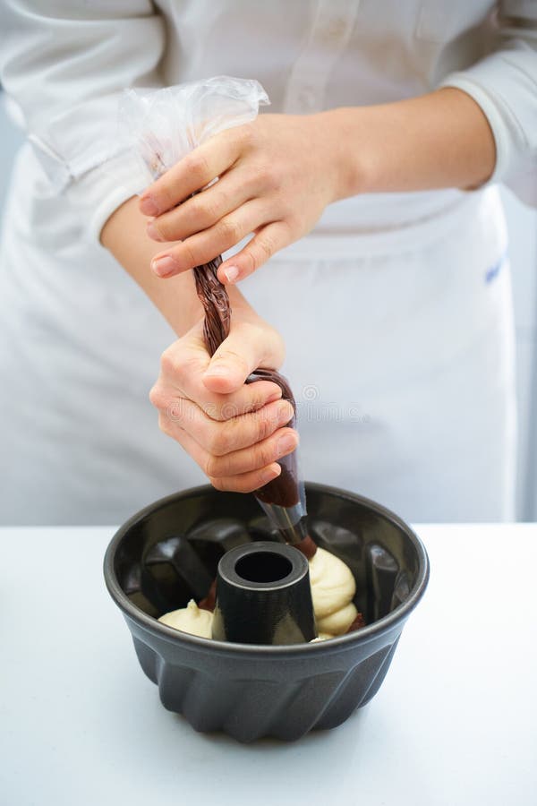 Close-up of Chef Hands, Bread Making Process Stock Photo - Image of ...
