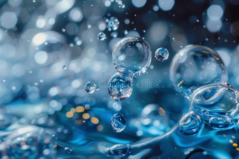 Close-up Chemical Reaction of Compound Stock Photo - Image of biology ...