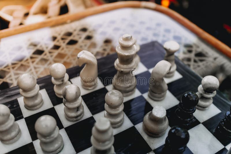Chess Game, Strategy and Decision Making Stock Photo - Image of leader ...