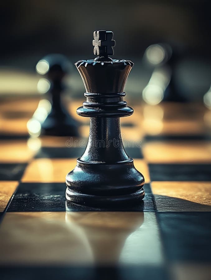 Close-up of chess pieces stock image. Image of classic - 363559983