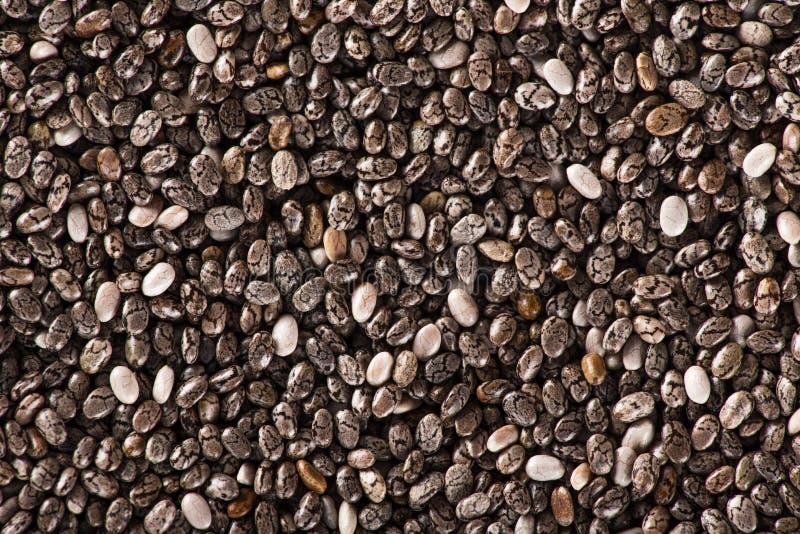 Close-up Chia Seeds, Texture Background. Stock Photo - Image of modern ...