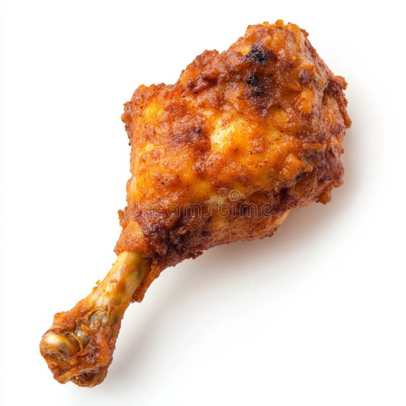 A Close-up of a Chicken Lollipop, with a Crispy Chicken Winglet ...
