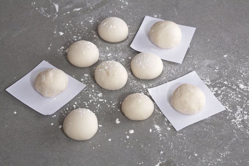 Kuih Pau or Chinese Steamed Bun Stock Image - Image of fluffy, texture ...