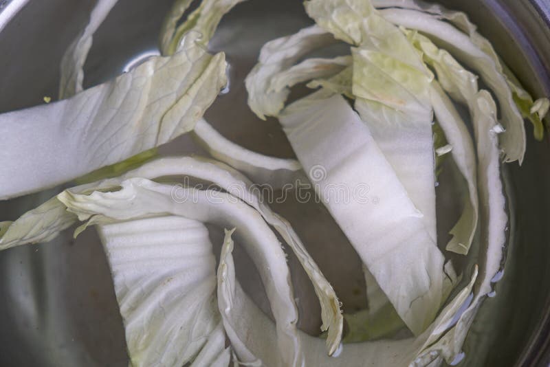 Close Up Chinese Cabbage or Napa Cabbage Texture Stock Photo - Image of ...