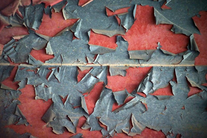 Chipped Paint on Steel Rivets Stock Image - Image of material, flaking ...