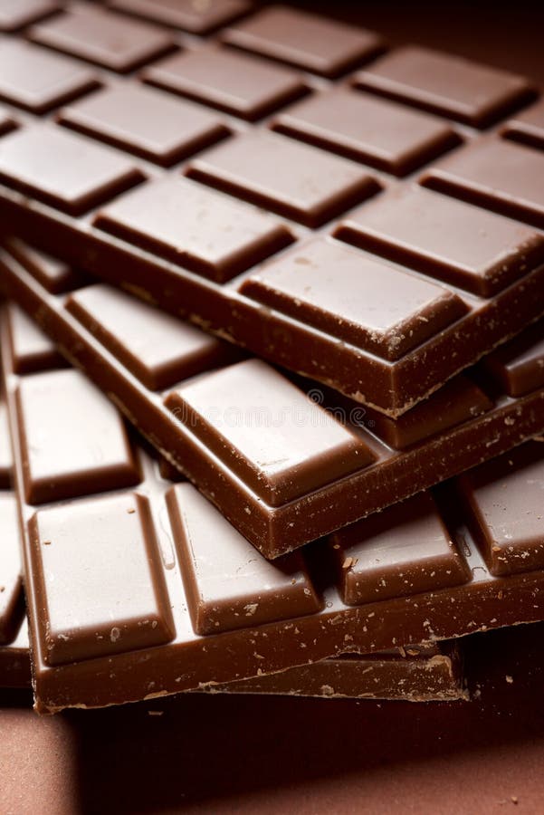 Close up of chocolate bars stock image. Image of bars - 274986185