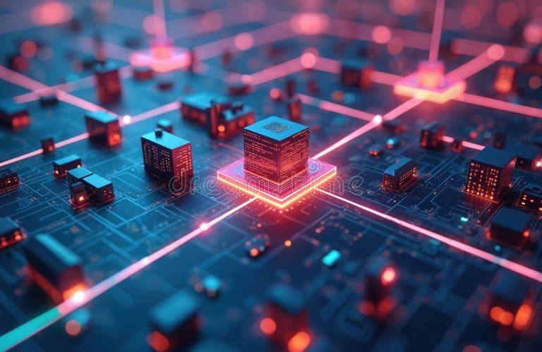 System Digital Transformation Stock Illustrations – 41,750 System ...