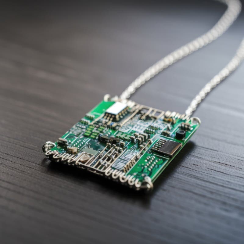 A Close Up of a Circuit Board on a Table. Generative AI Image. Stock ...