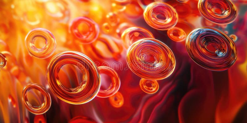 Close-up of Circular Objects Stock Image - Image of math, shape: 376252347