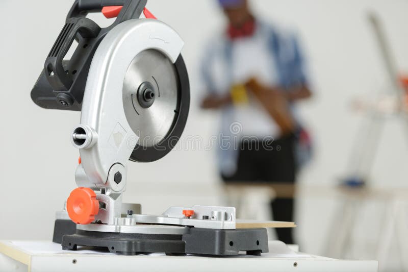 Close up circular saw stock image. Image of sawing, manufacture - 270024135