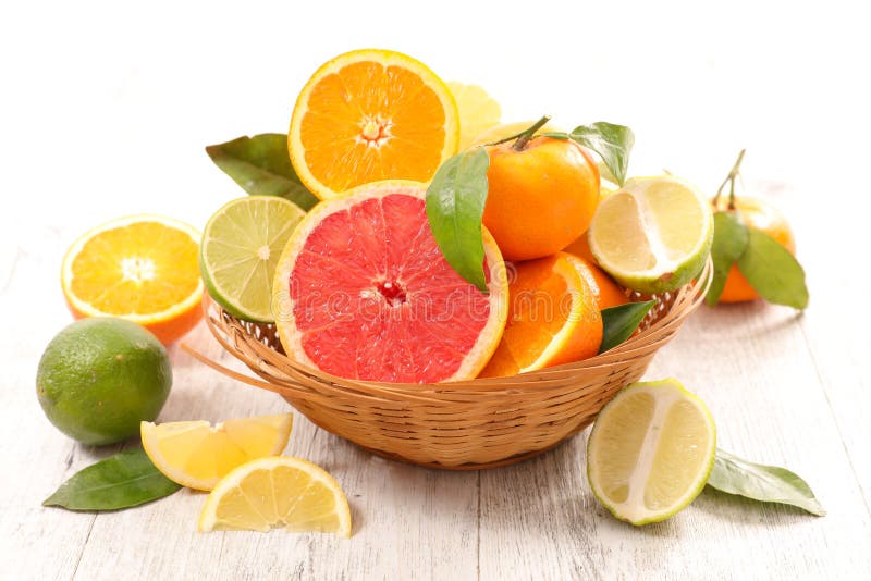Citrous fruit stock image. Image of lemon, healthy, assortment - 101199239