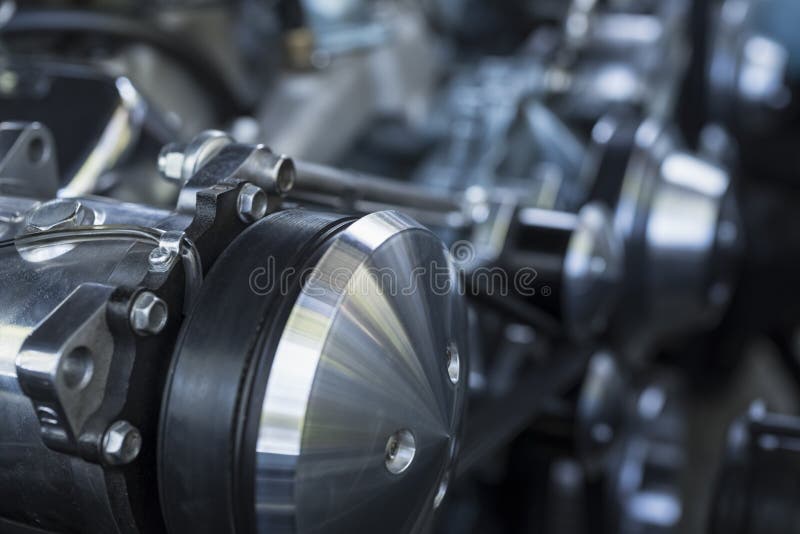 Close Up of a Classic Car Engine Stock Image - Image of mechanic ...