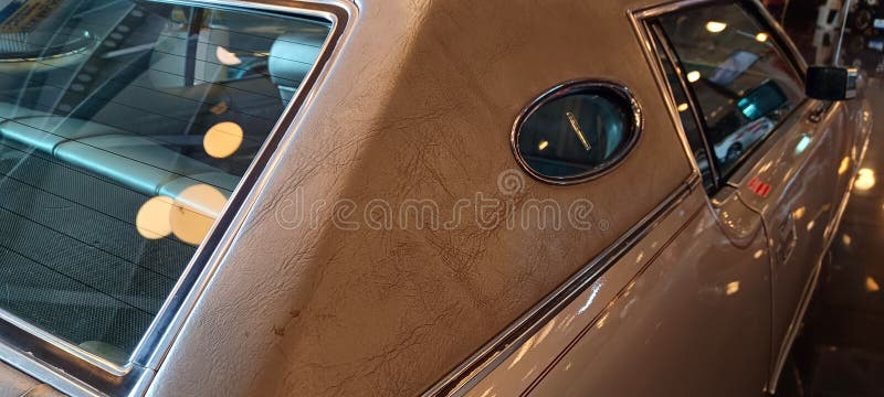 Close Up of a Classic Retro Car Stock Photo - Image of editorial ...