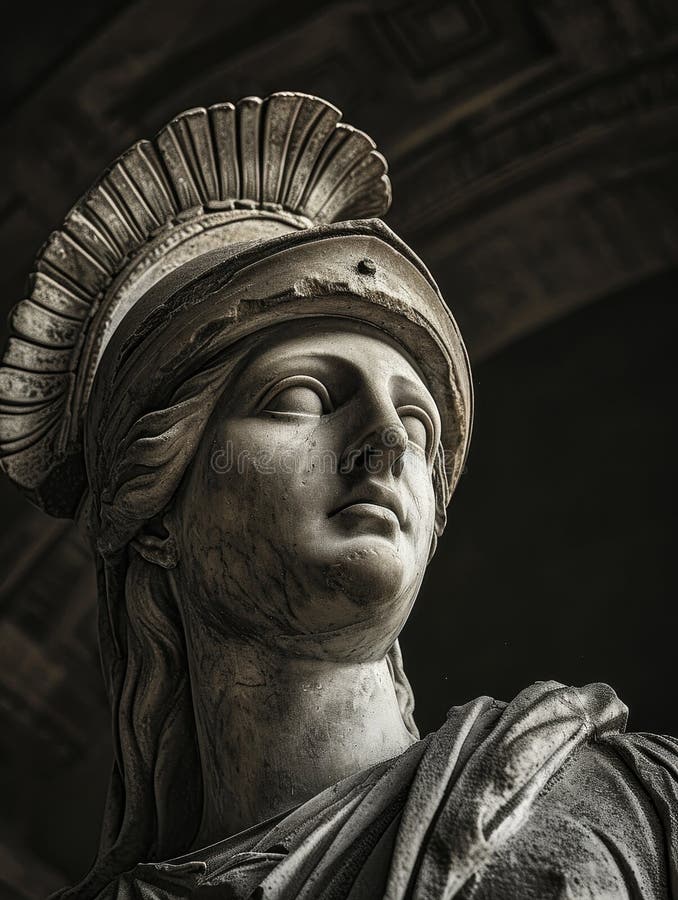Close-up of a Classical Statue with Intricate Details Stock ...