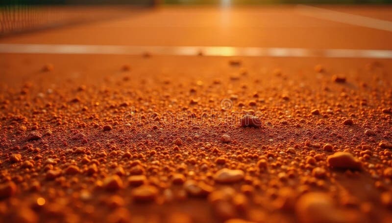 Close Up, Clay Court Tennis Texture, Worn Surface , Earth, Court Stock ...