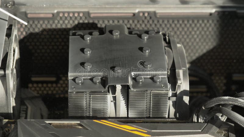 Cleaning the Radiator of Computer Cooling System with Compressed Air ...