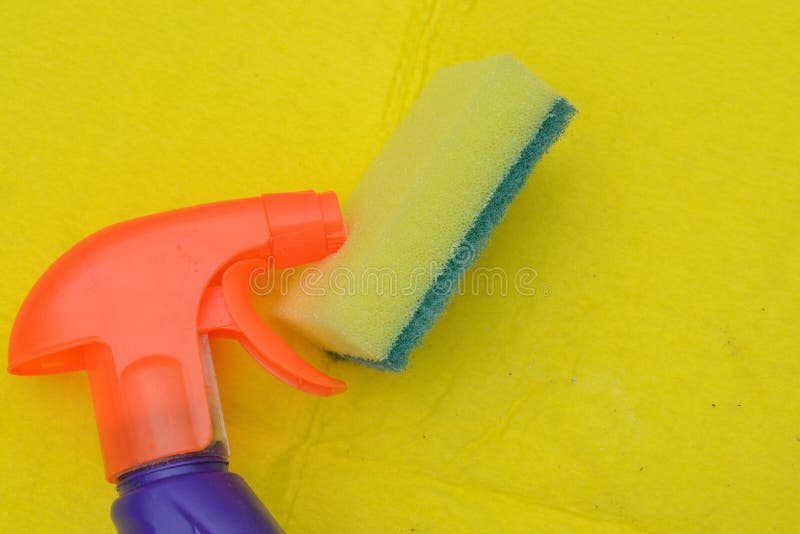 Close up of cleaning spray stock image. Image of equipment - 38839669