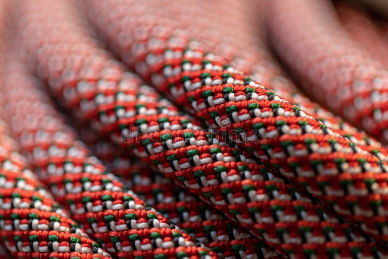 Close up of Climbing rope stock photo. Image of close - 132395592