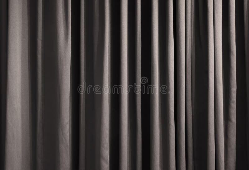 Close-up of closed curtain stock image. Image of grey - 88882441