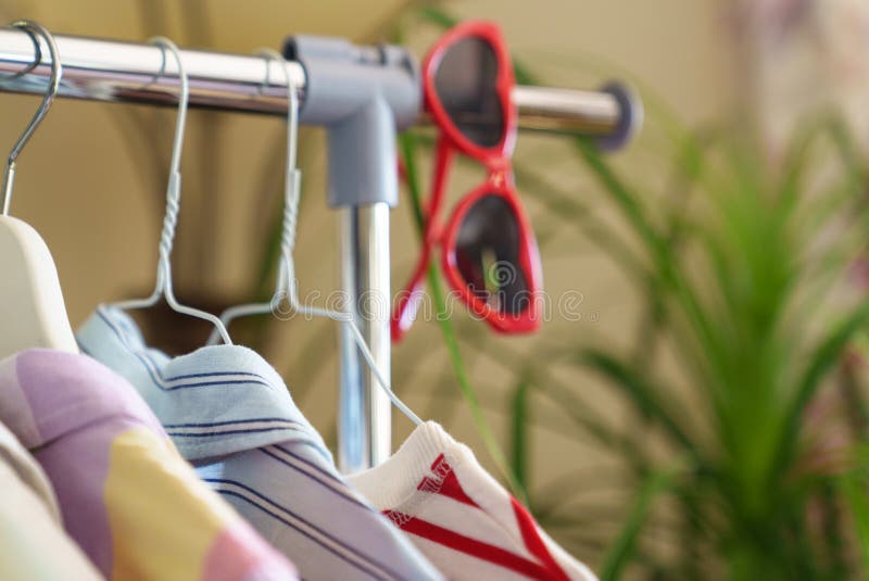 Pre Owned Clothes Resale or Donation. Stock Photo - Image of assortment ...