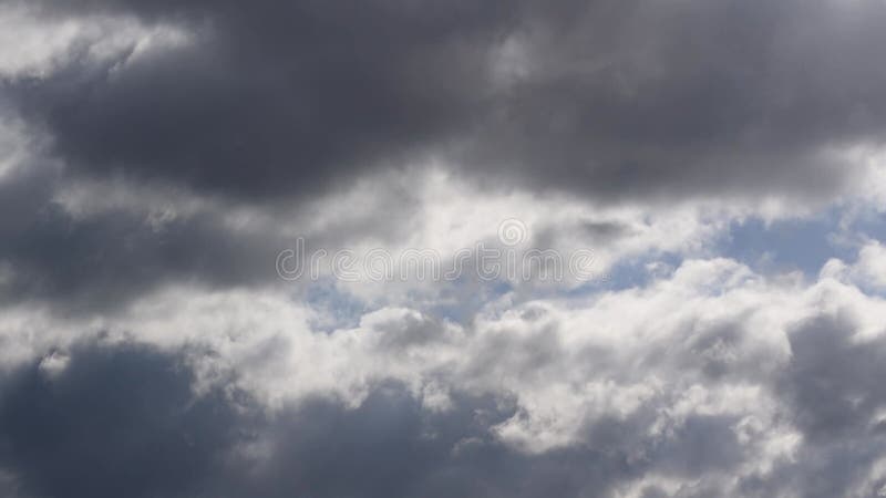 Close Up Clouds Moving Across Sky Stock Footage - Video of meteorology ...