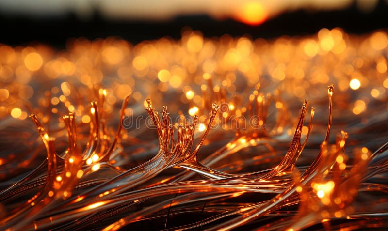 Close-Up of a Cluster of Lights Stock Photo - Image of together ...
