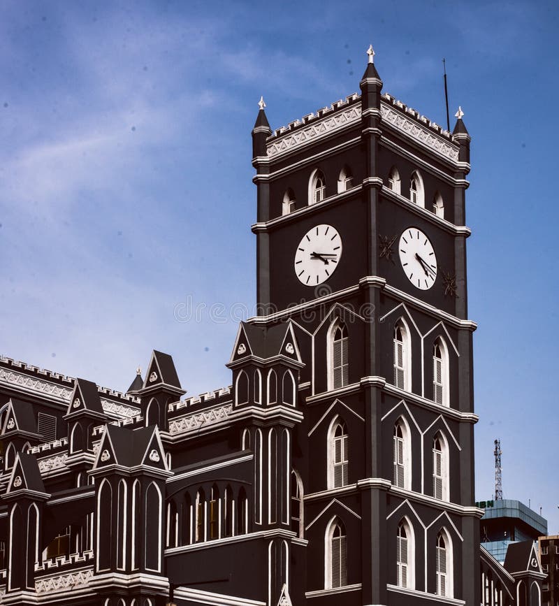 CMS Cathedral, Marina - Lagos Editorial Photography - Image of ...