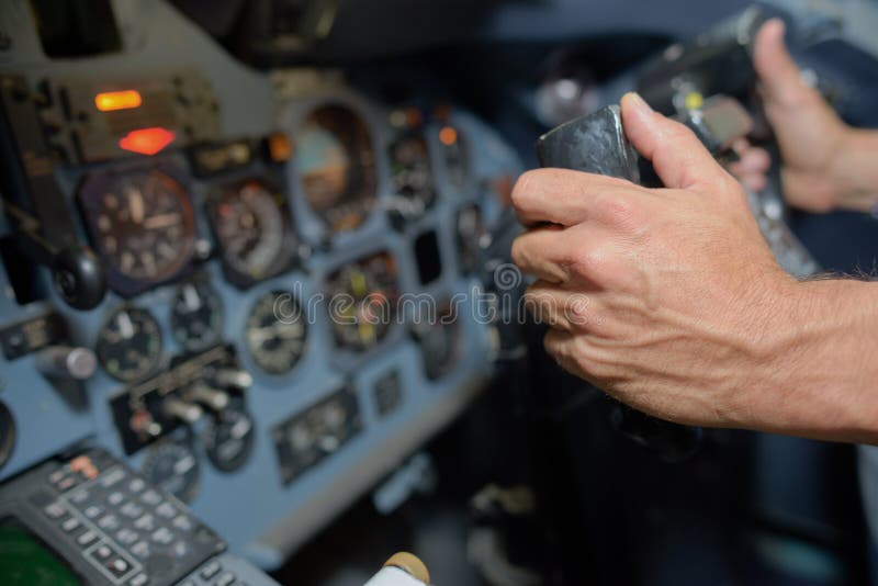 Close up cockpit controls stock photo. Image of autopilot - 84999060