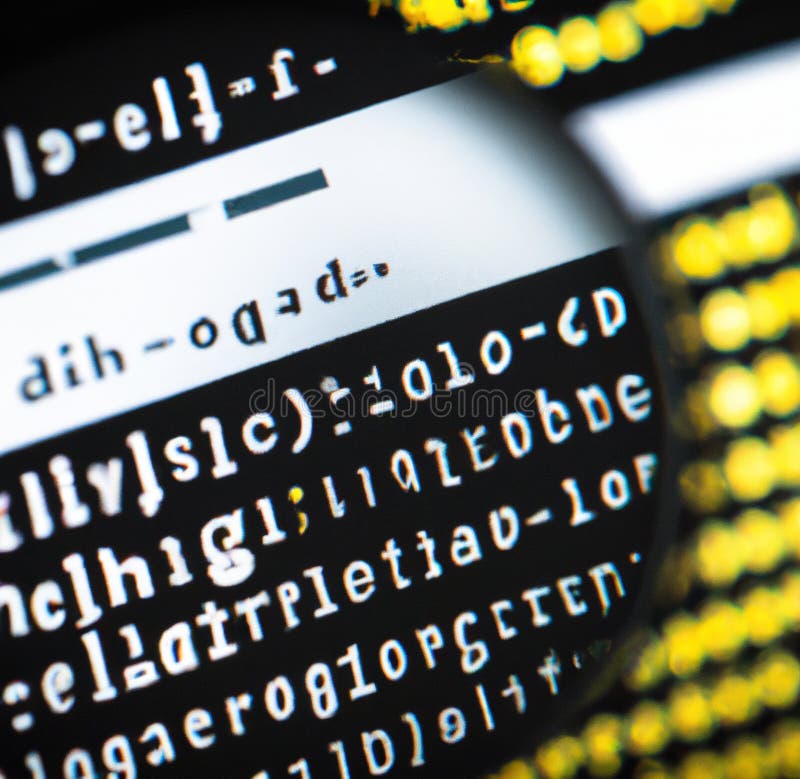 Close Up of Code with Letters and Numbers on Black Background Stock ... Close Up of Code with Letters and Numbers on Black Background Stock ...