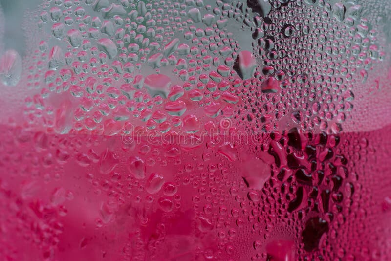 Close-up of Cold Steam on a Glass of Water Stock Image - Image of white ...