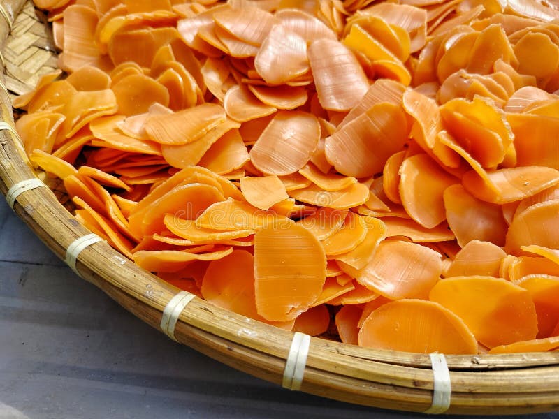 Close Up Collection of Raw Orange Crackers Stock Image - Image of snack ...