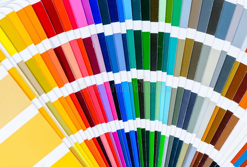 Spread color chart stock photo. Image of chart, decoration - 35005960