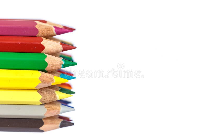 Close up color pencil stock image. Image of cuttings - 47497299