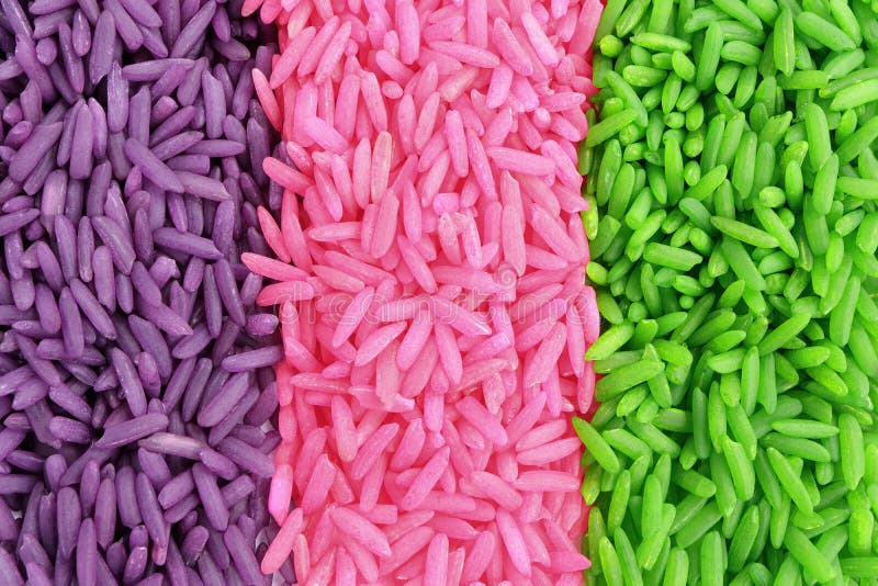 Colored rice stock photo. Image of vegetable, grain, flag - 22647364