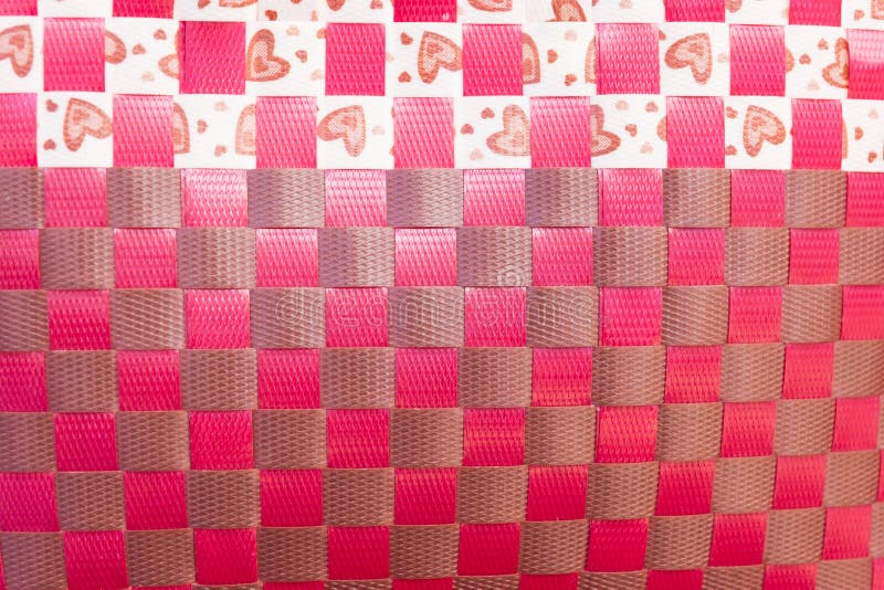 Close-up Colorful Basket Pattern or Background Stock Photo - Image of ...
