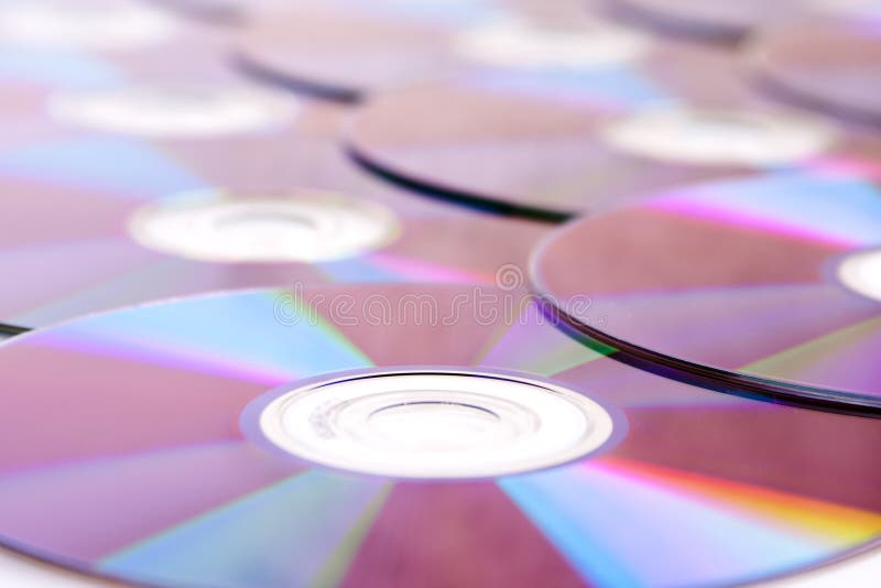 Close-up of Colorful CD Heart Stock Image - Image of close, colorful ...