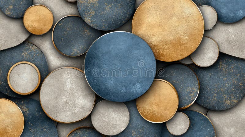 Close-up of Colorful Circular Patterns Showcasing Textures and Hues ...