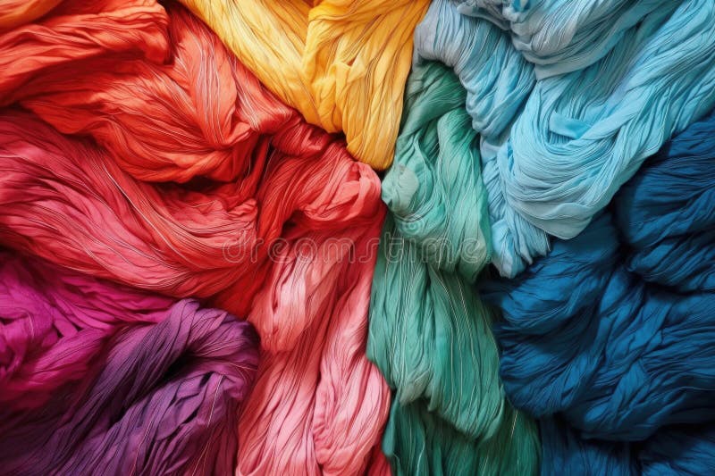 Close-up of Colorful Hair Dye Samples Stock Photo - Image of bright ...