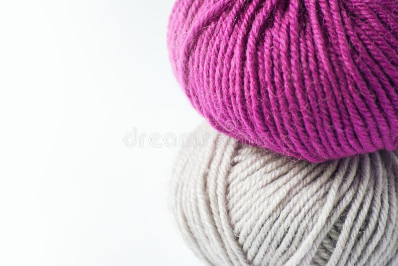 Close Up of Colorful Knitting Yarn Balls Stock Photo - Image of fashion ...
