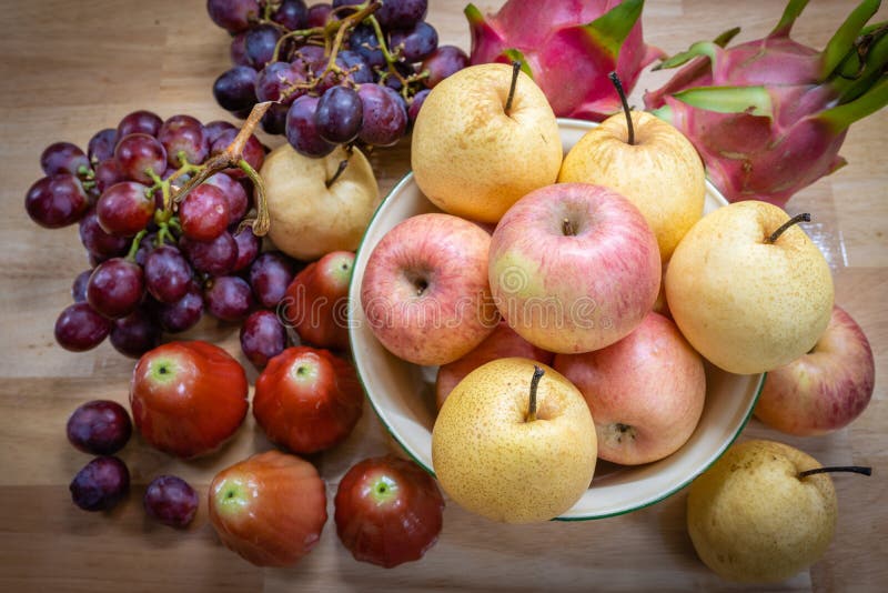 Many kind of fruit. stock photo. Image of bloom, nature - 138630774