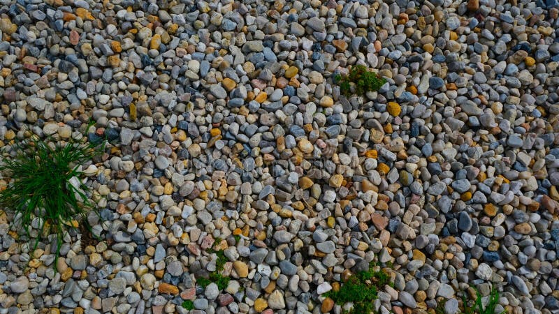 Close-up of Colorful Small Pebbles in Various Shapes and Sizes Stock ...